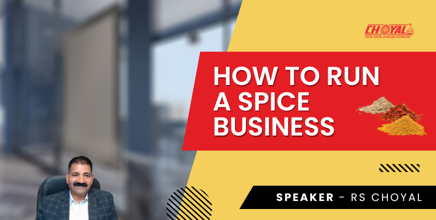How to run a spice business